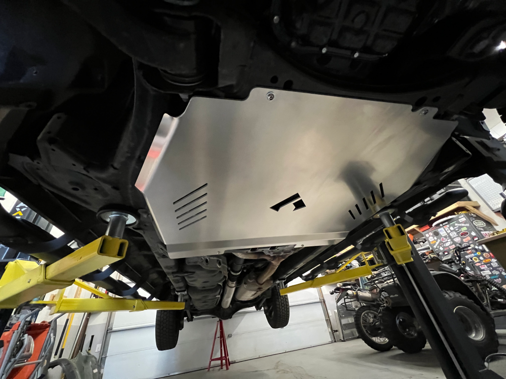 2022 + Toyota Tundra (Hybrid) Aluminum Cat Plate